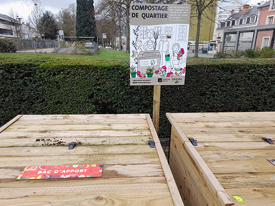 Les composteurs de quartier prennent racine: Métropole d'Orléans