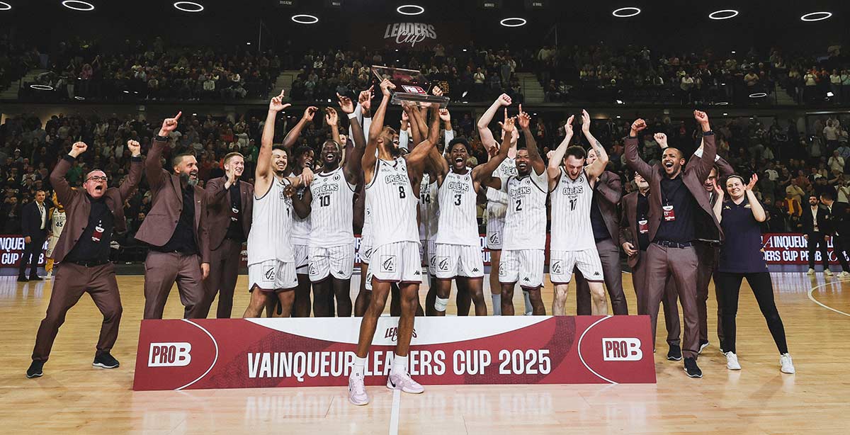L'OLB remporte la Leaders Cup: Métropole d'Orléans